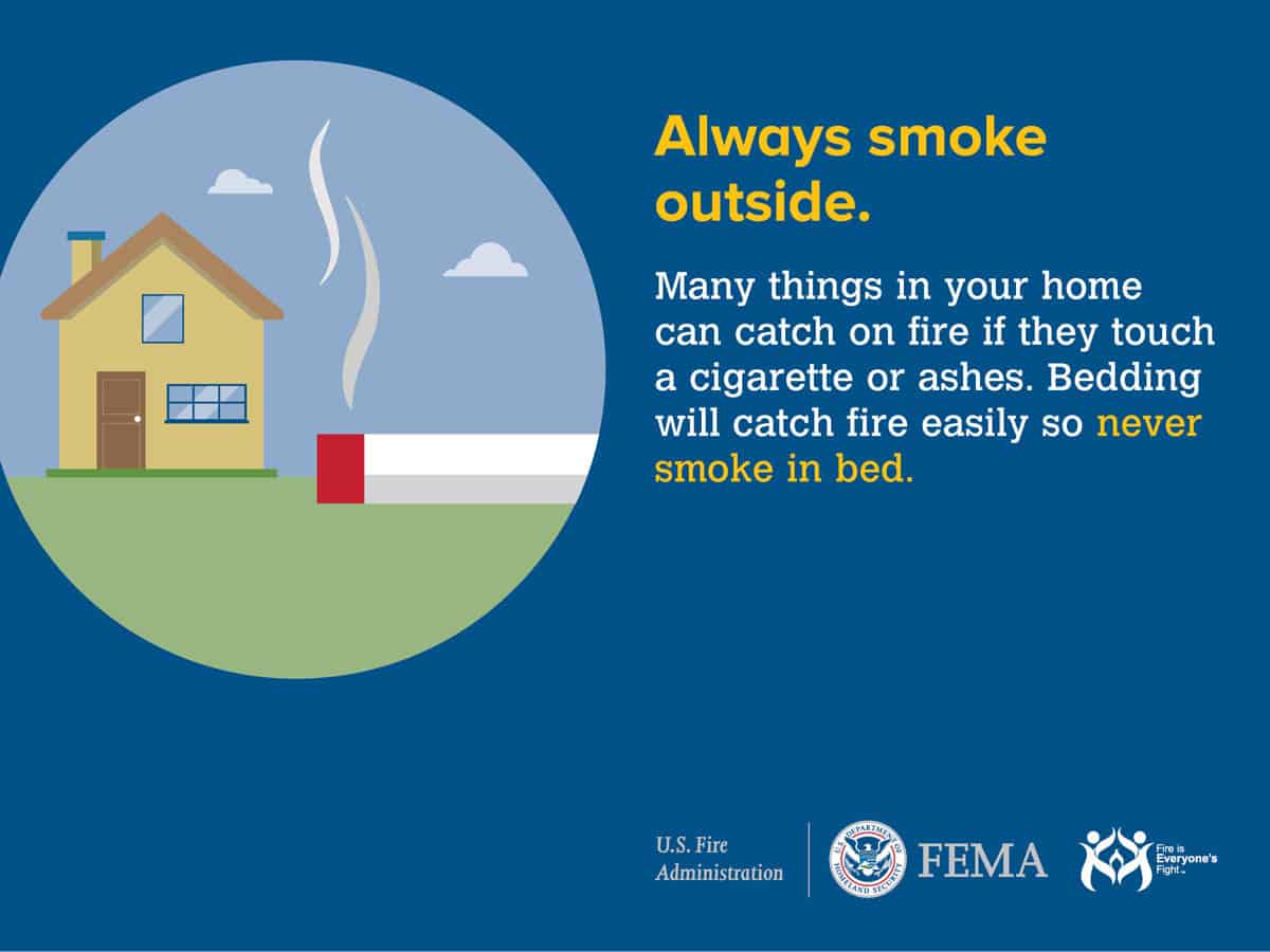 Smoking and Fire Safety- Facts and Stats, & Tips and Tricks